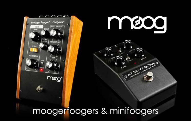 Moog analog effektpedaler - Fuzz Monster